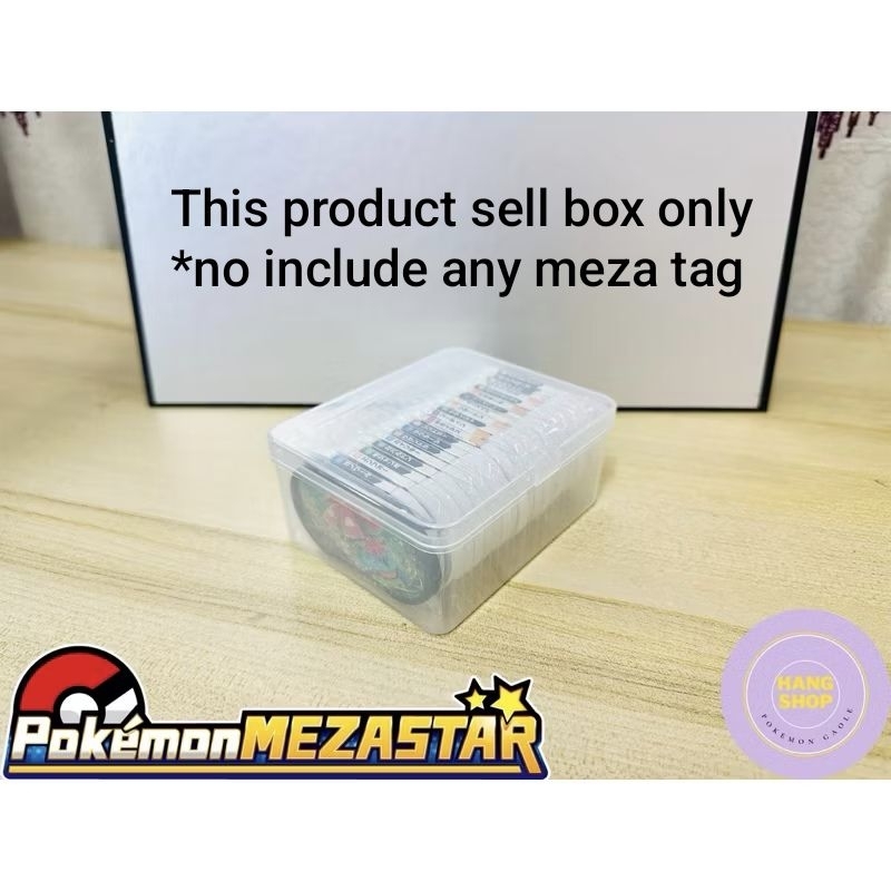 (Mezastar Exclusive) Pokemon Mezastar Can Put 23pcs Meza Tag | Shopee ...