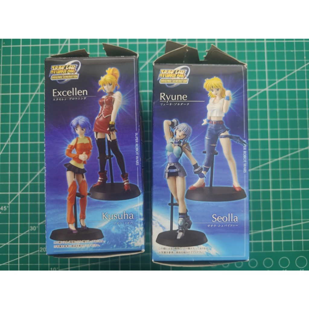 Super Robot Wars OG Super Robot Heroines Figure Set (Excellen, Kusuha ...