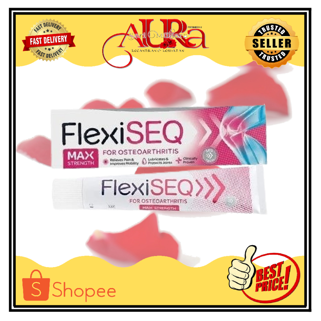 FlexiSEQ Max Strength for Osteoarthritis - 50g | Shopee Singapore