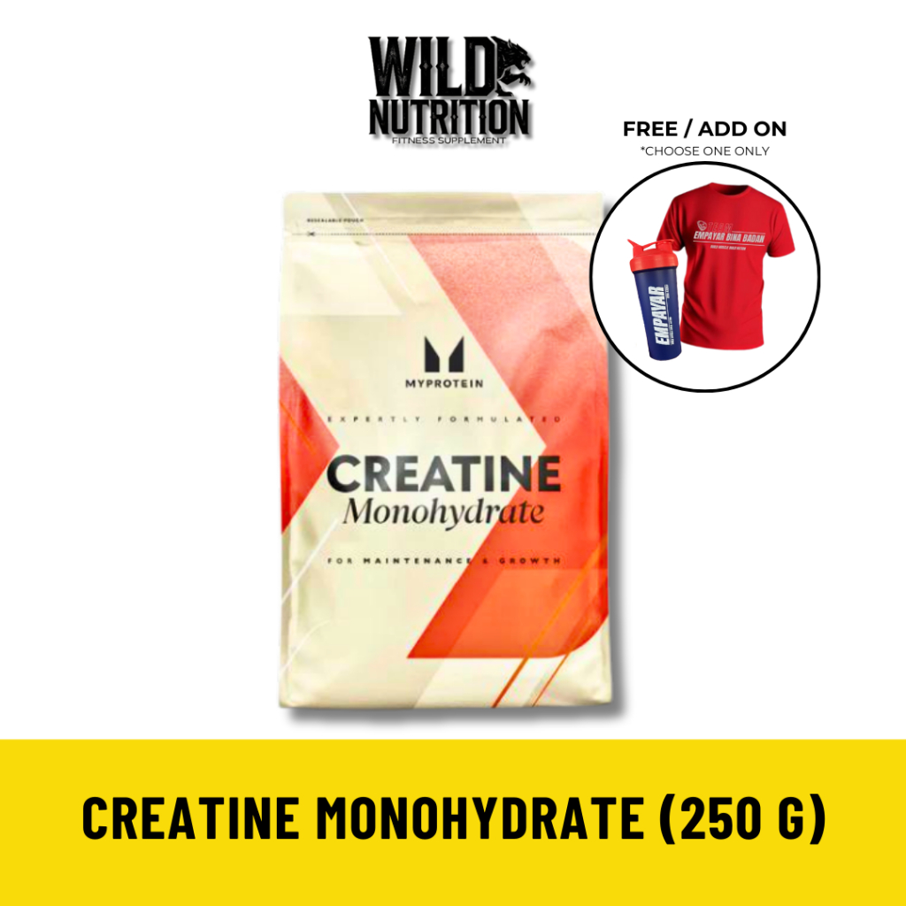 My Protein CREATINE MONOHYDRATE 250g (83 Servings) | Shopee Singapore