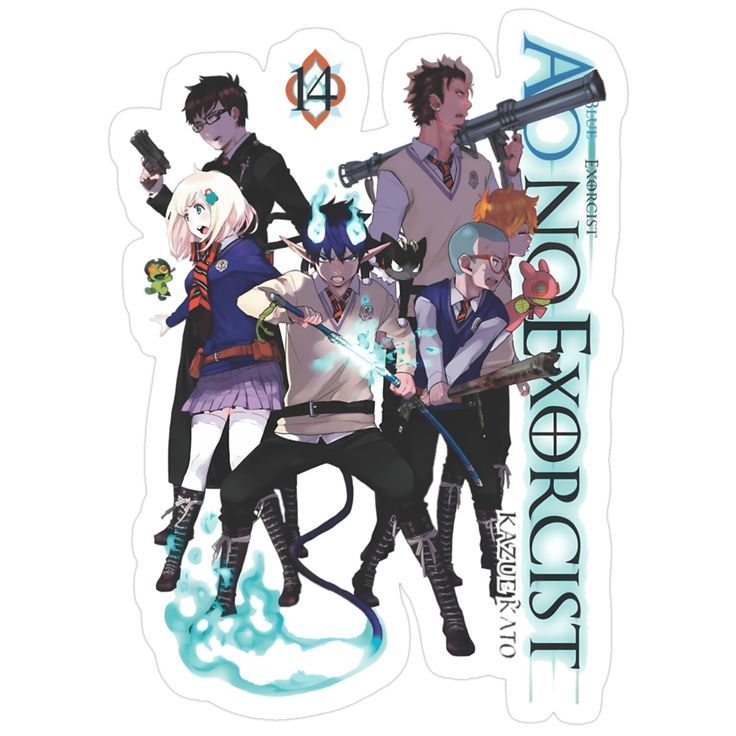 Blue Exorcist Stickers v1 | Shopee Singapore