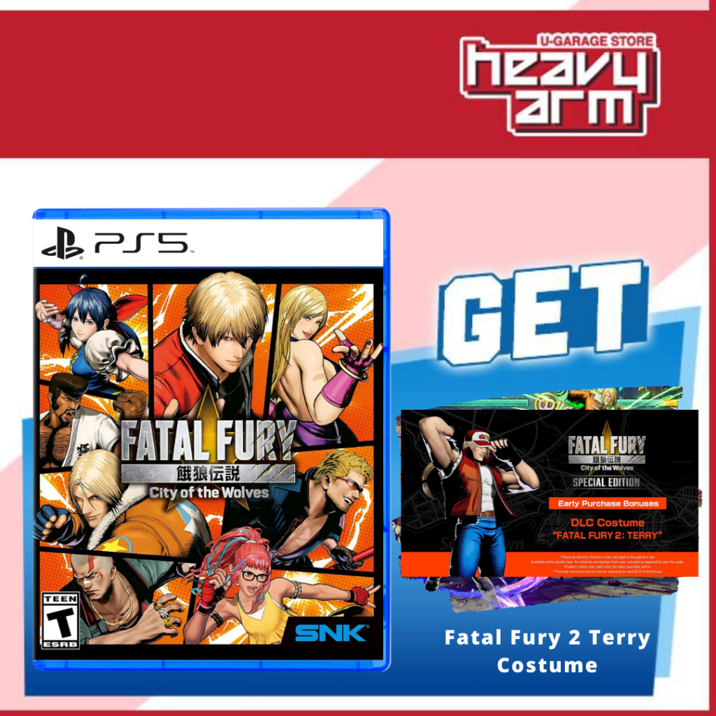 PS5 Fatal Fury City Of The Wolves | PS4 Fatal Fury City Of The Wolves ...