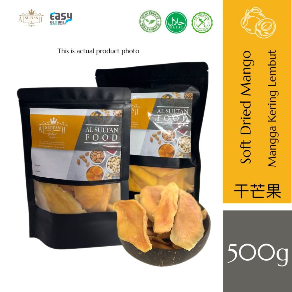 AlsultanFood Dehydrated Soft Mango Harum Manis | Buah Mangga Harum ...