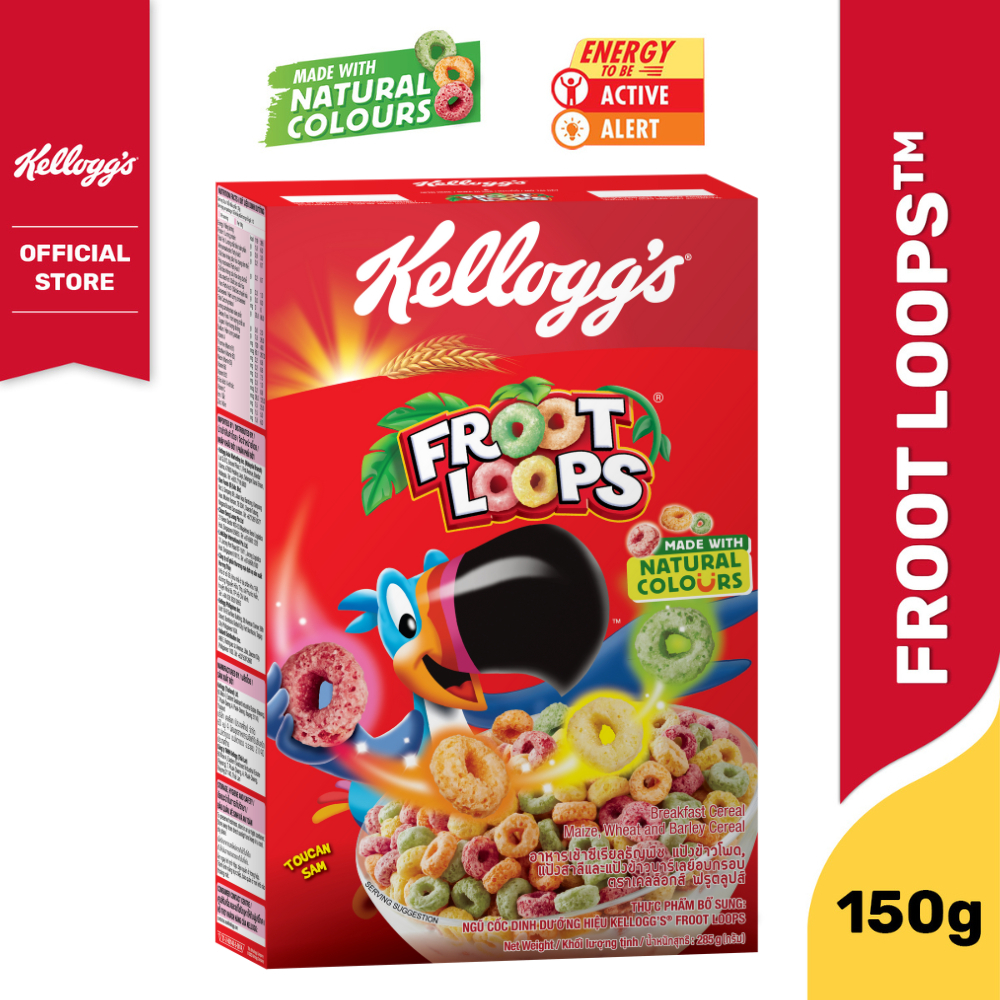 Kellogg's Froot Loops Kids Cereal (150g/285g) | Shopee Singapore