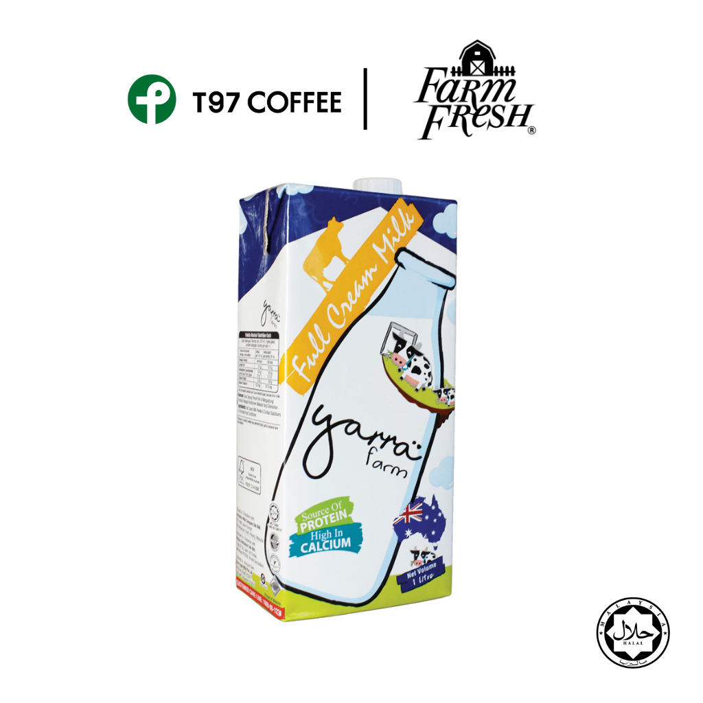 Farm Fresh UHT Full Cream Milk Professional 1L (Without Cap) | Shopee ...