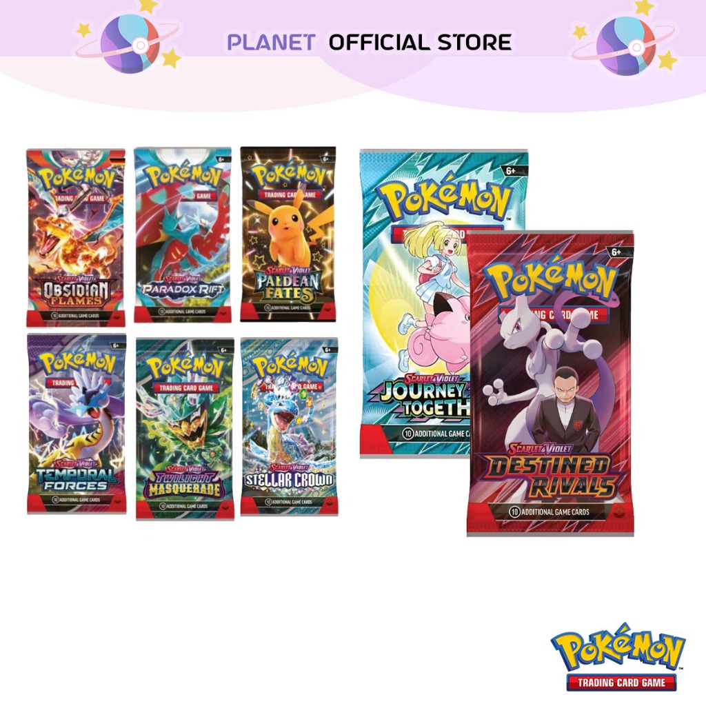 Pokemon TCG [English Version] Booster Packs - SV10 Destined Rivals ...