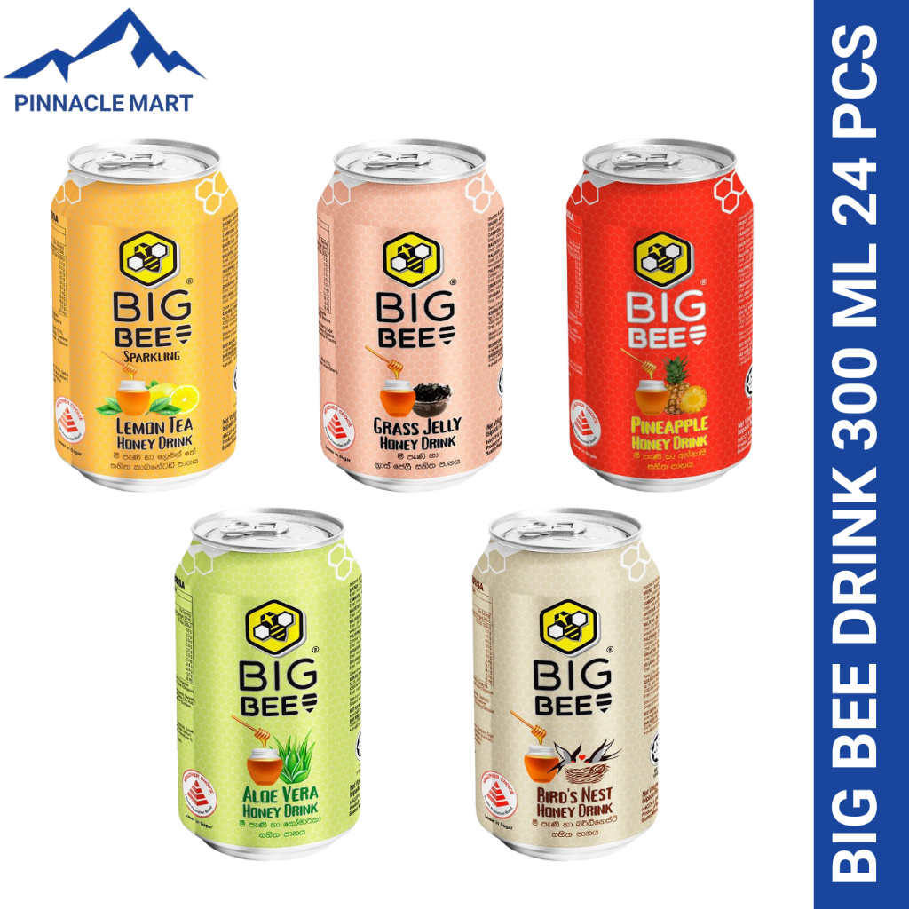 BIG BEE DRINK HONEY LEMON/ALOVERA/BIRDS NEST/GRASS JELLY/PINEAPPLE 300 ...
