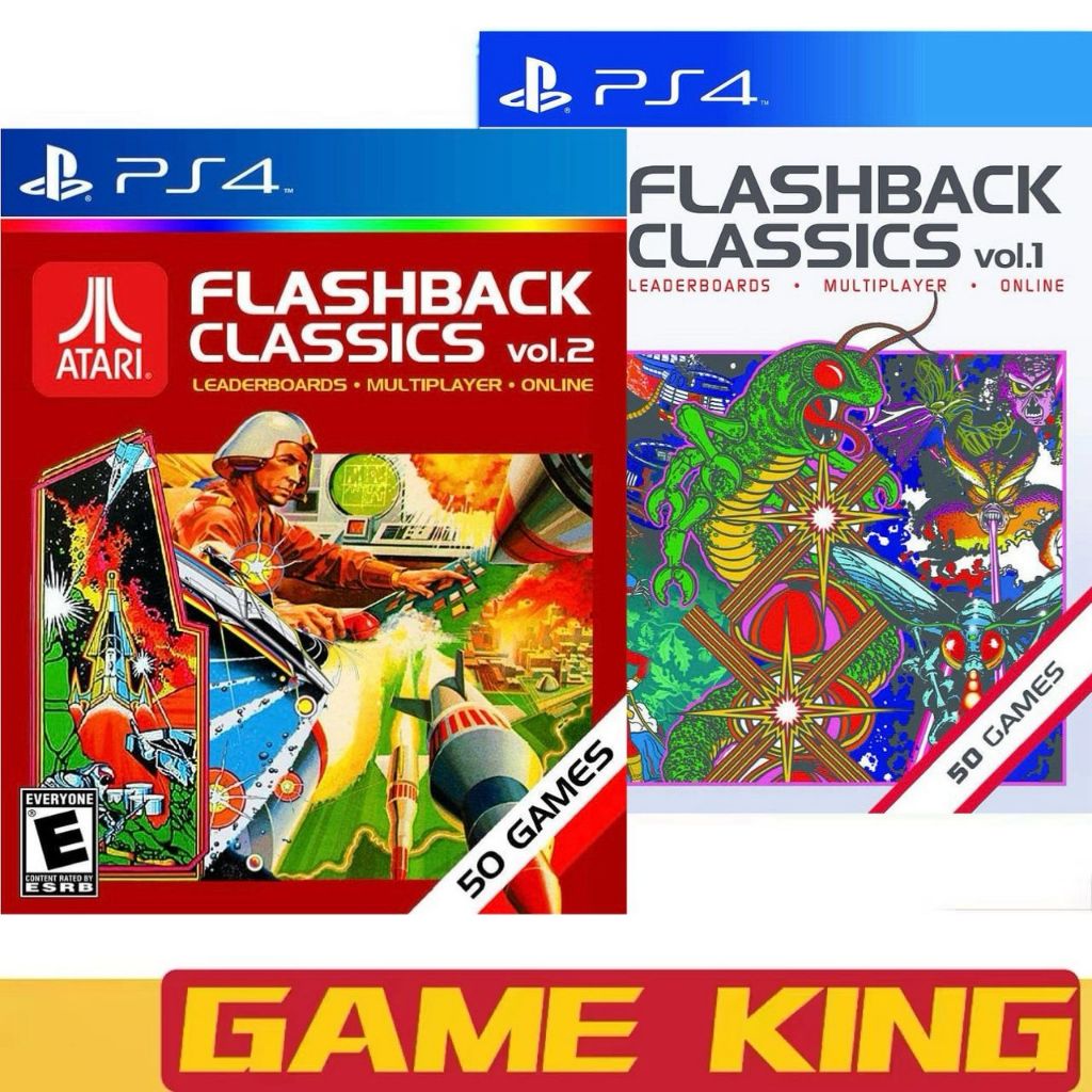 PS4 Atari Flashback Classics Vol 1 / Vol 2 (R2)(English) | Shopee Singapore