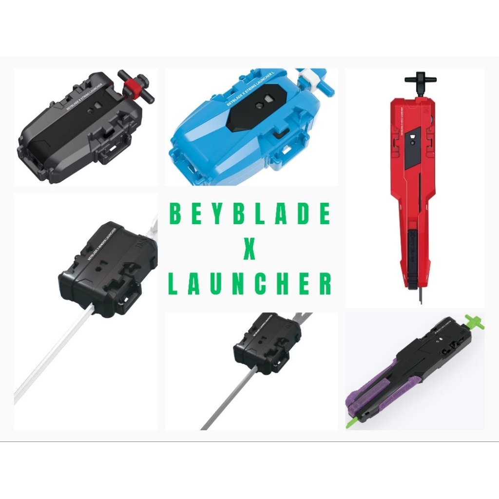 TAKARA TOMY BEYBLADE X RIPCORD STRING AND SWORD LAUNCHER | Shopee Singapore