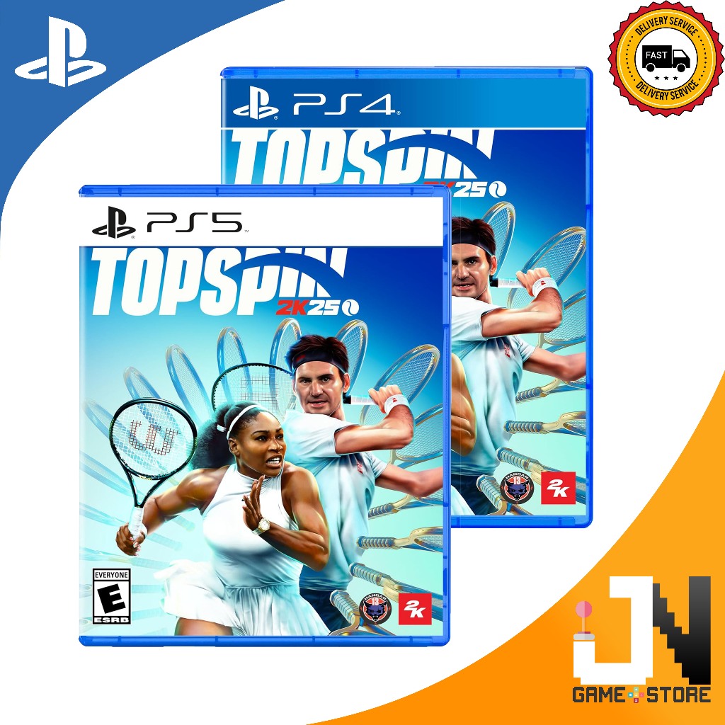 PS4 / PS5 Top Spin 2K25 (English)(NEW) | Shopee Singapore