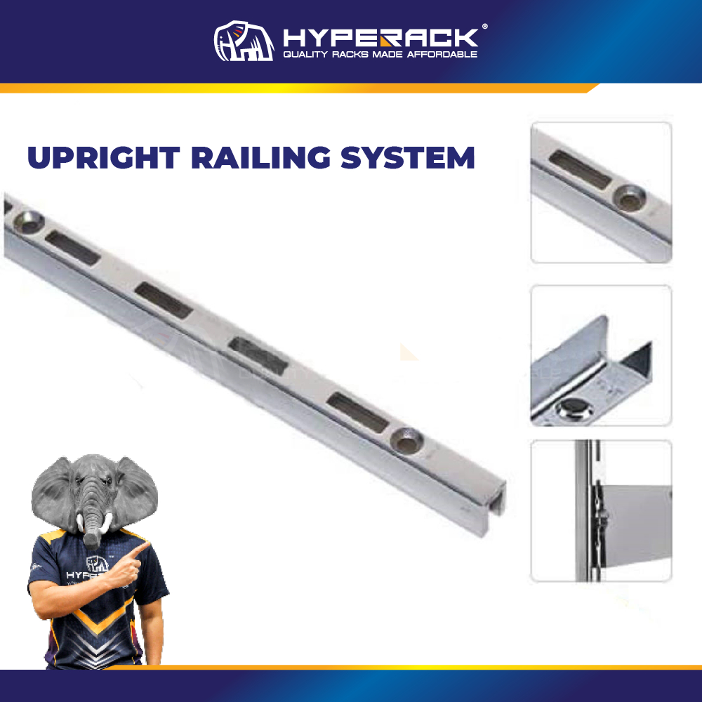 HYPERACK TM️ Upright Railing System Upright Railing Wall Railing for ...