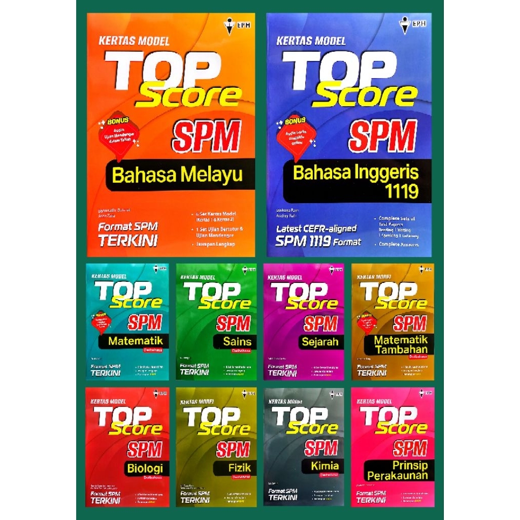 KERTAS MODEL TOP SCORE SPM - FORMAT SPM (EPH) | Shopee Singapore
