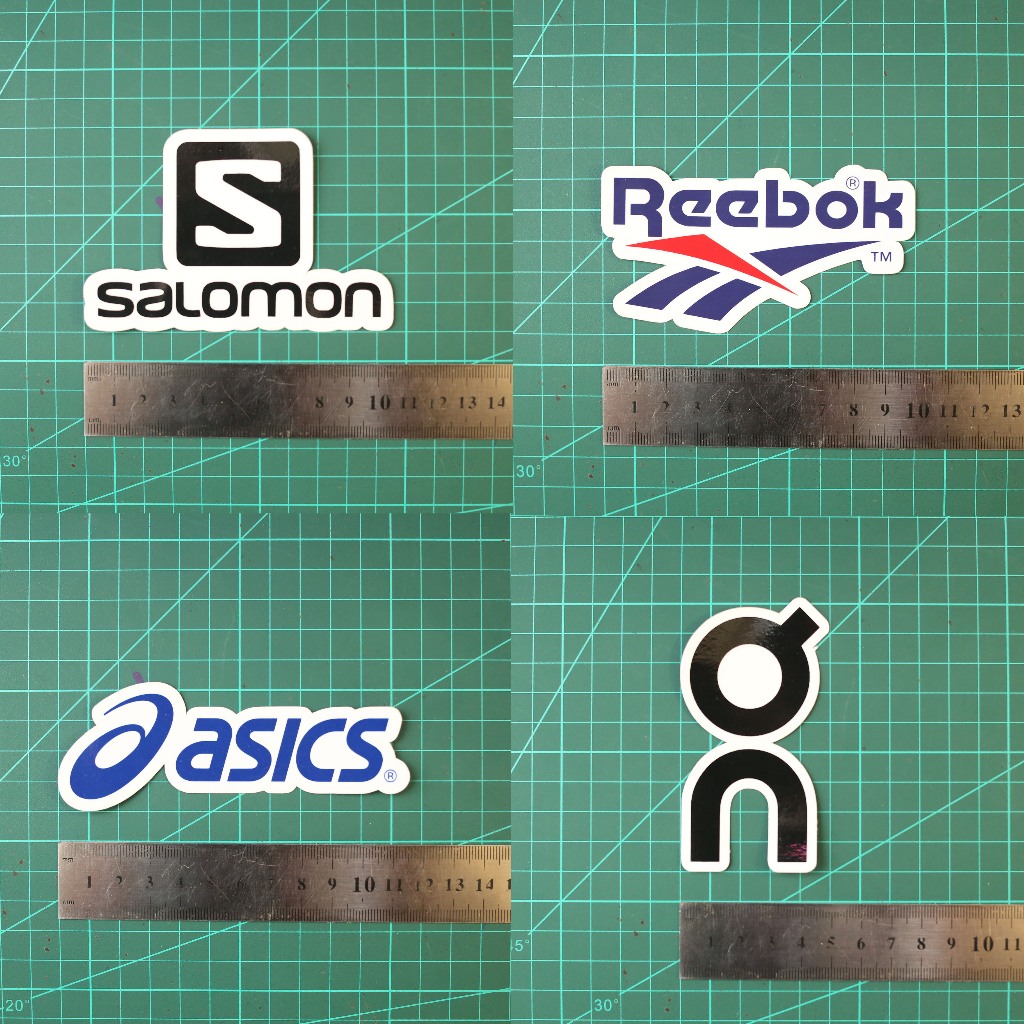 Sticker ( Salomon, Reebok, Asics, On Cloud ) | Shopee Singapore