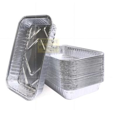Bekas Makan (1 Box) Half/Full Size Disposable Aluminum Foil Tray ...