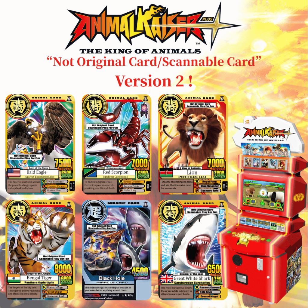 Animal Kaiser Plus + "Not Card,But can use to play on machine" | Shopee ...