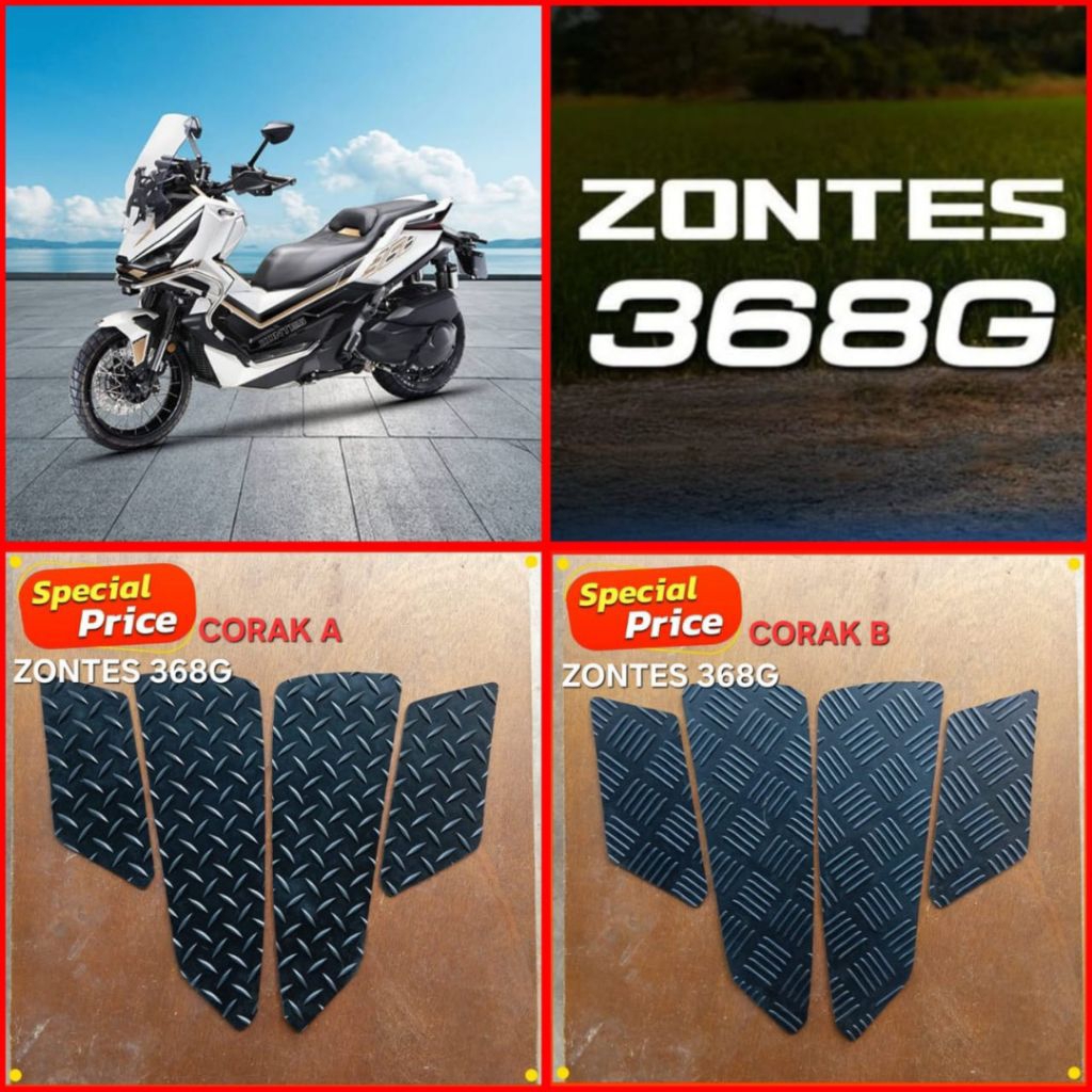 ZONTES 368G CARPET KARPET PEMIJAK KAKI FOOTREST FOOTSTEP FLOORMAT ...