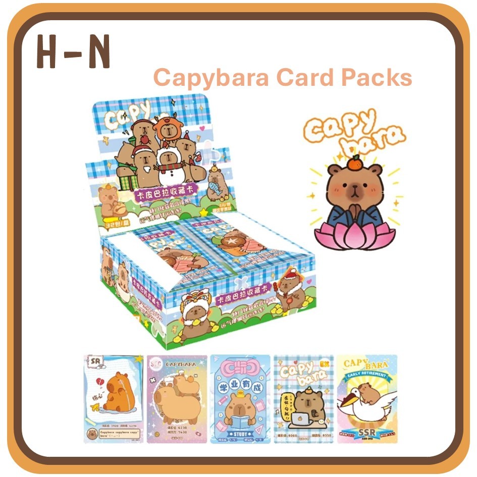 Capybara / GenShin / Ultraman Collective Card 卡皮巴拉水豚 / 原神卡牌 生日圣诞礼物 ...