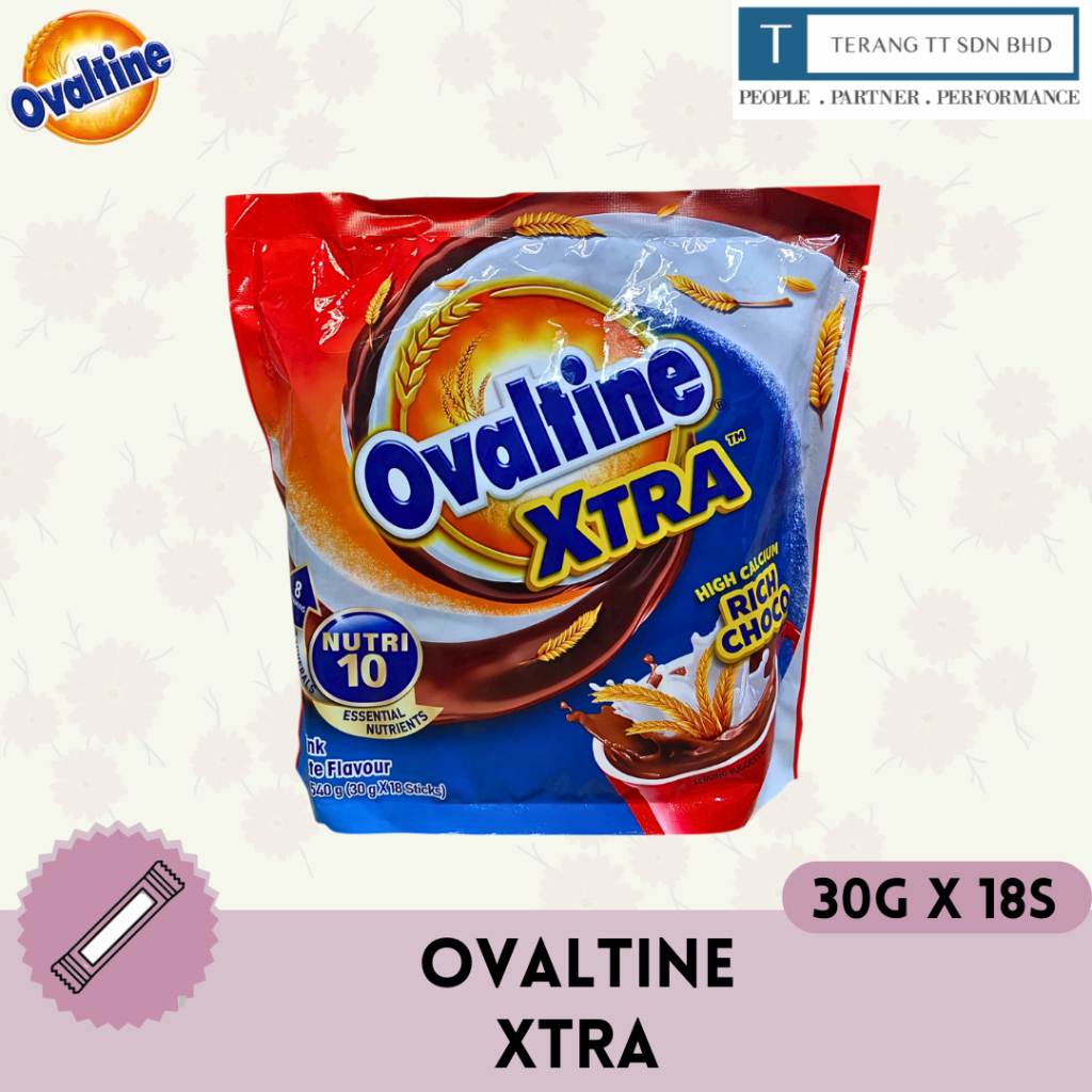 Ovaltine Xtra Chocolate Malt (18's x 30g) | Shopee Singapore