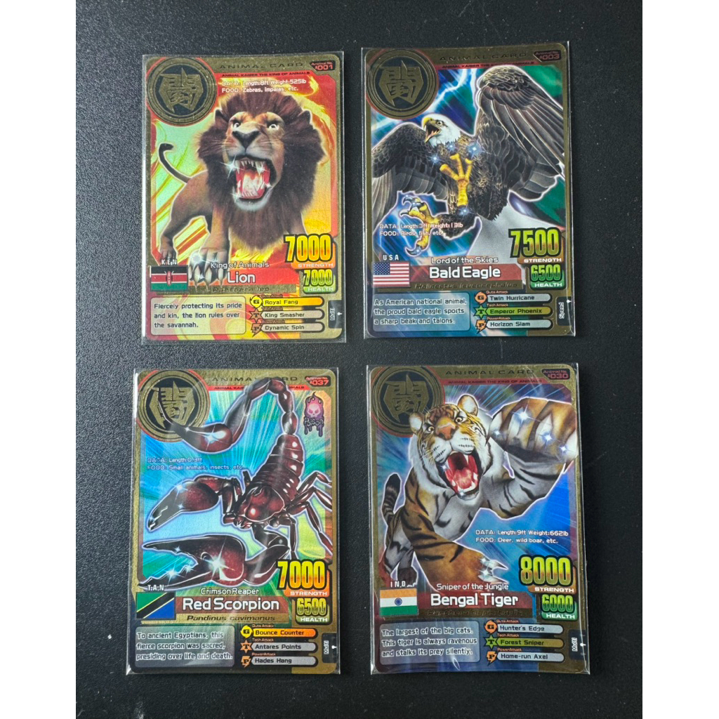 Animal Kaiser Plus 2025 Version 2 ( Gold Card ) | Shopee Singapore