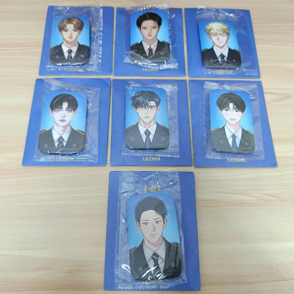 [Moriland-森小铺] Lezhin Pop Up Store 2025 Official Badge (Bottom) / 韩漫 ...