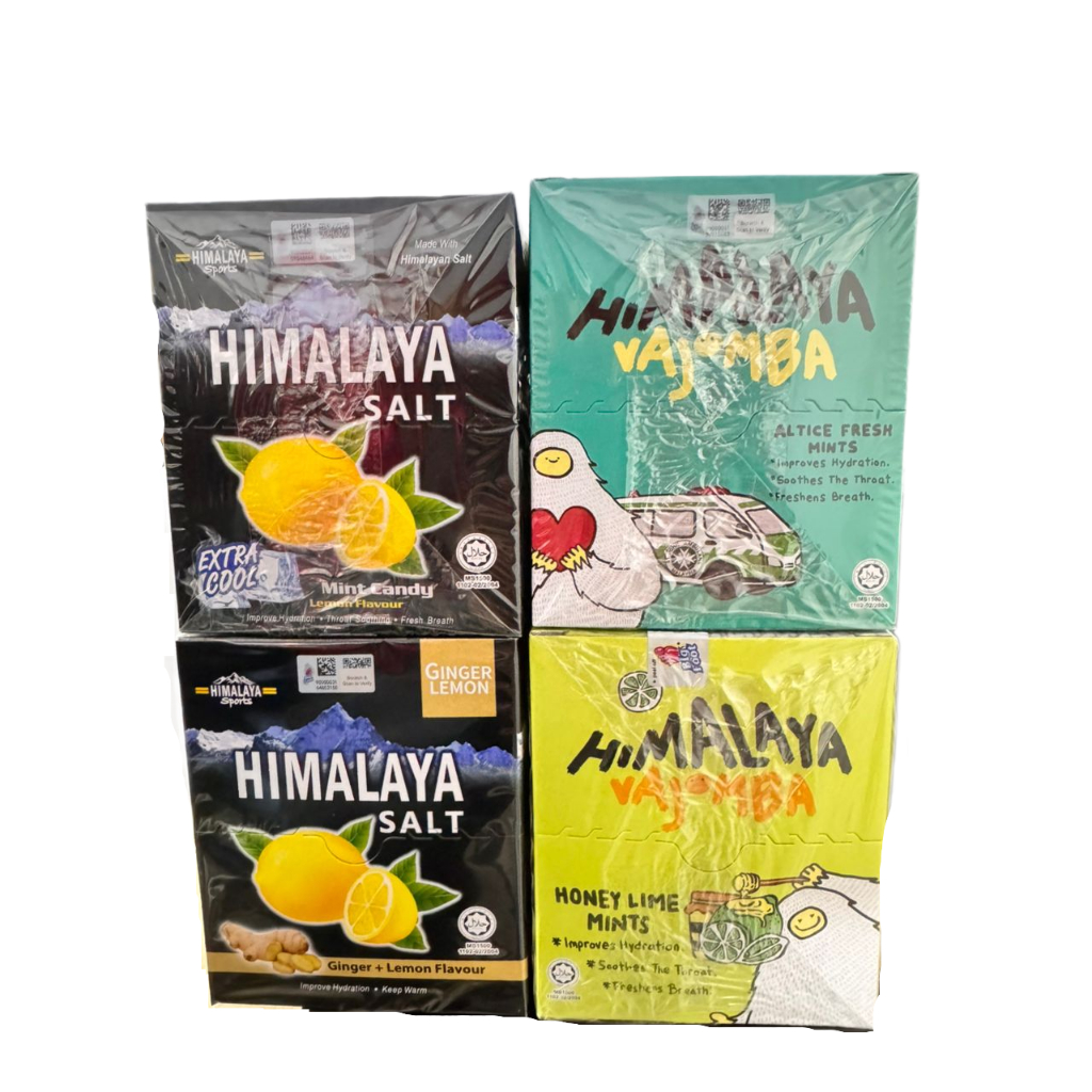 HIMALAYA SALT SPORTS CANDY 15G X 12PACKS | Shopee Singapore