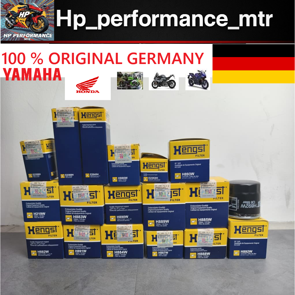 HENGST 100% GERMANY ENGINE OIL FILTER KN-160 All BMW external ...