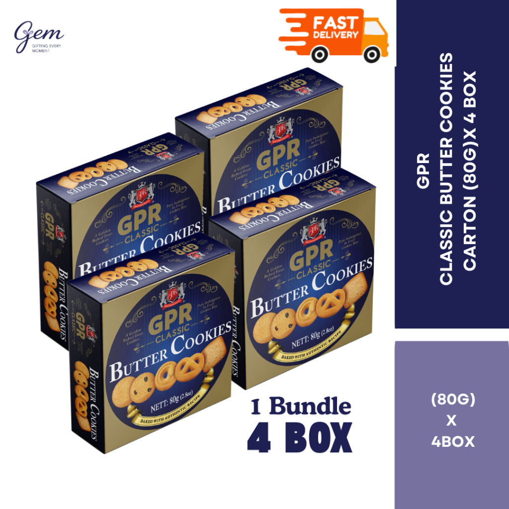 GPR Classic Butter Cookies /Doorgift Butter Cookies /Wedding Doorgift ...
