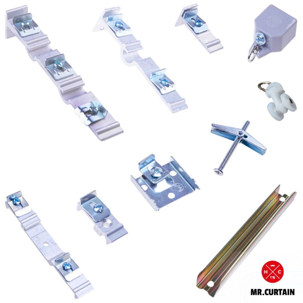 MR.CURTAIN Accessories SuperDoso Curtain Track Rail Bracket Batang ...