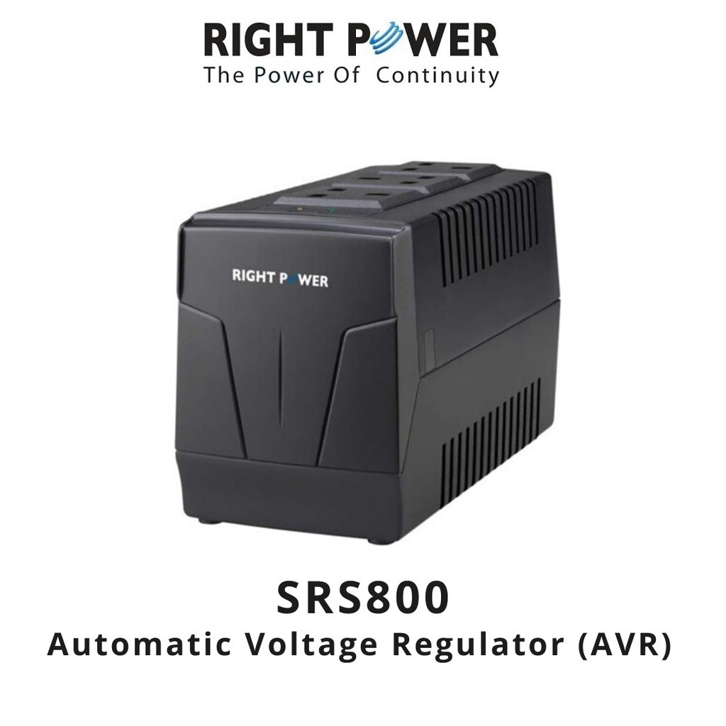 RIGHT POWER SRS800 Automatic Voltage Regulator (AVR) | Shopee Singapore