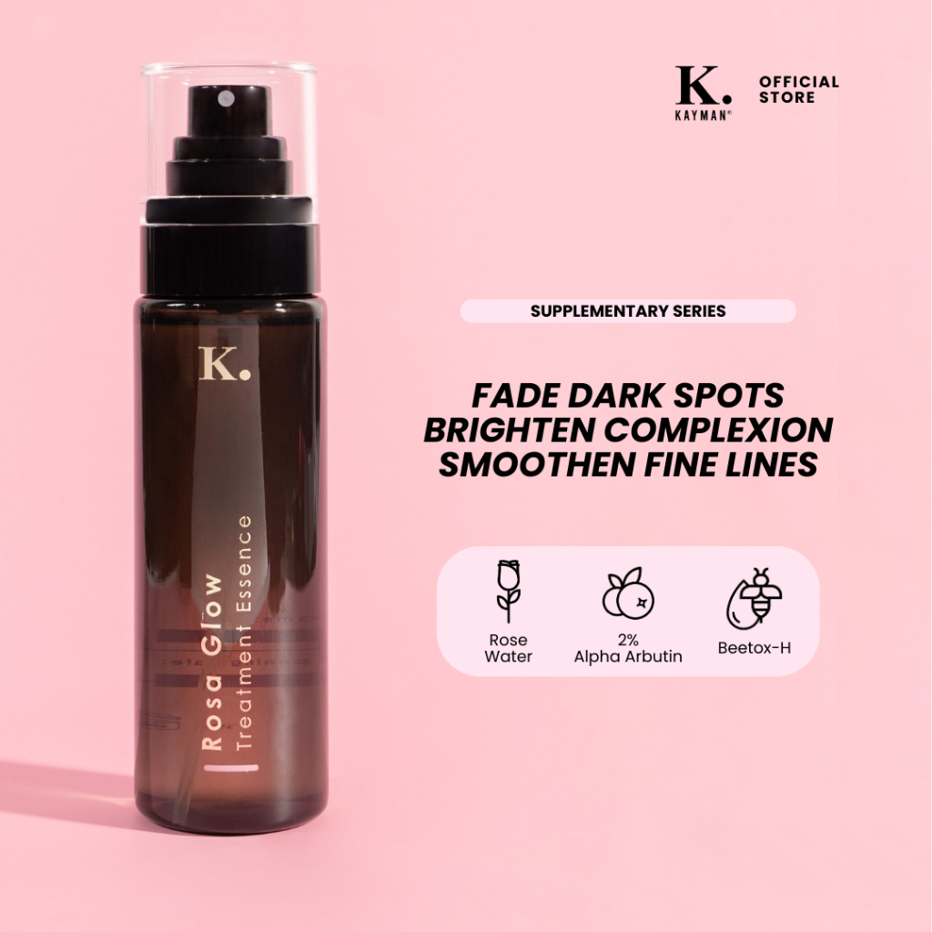KAYMAN Rosa Glow Treatment Essence (110ml) | Shopee Singapore