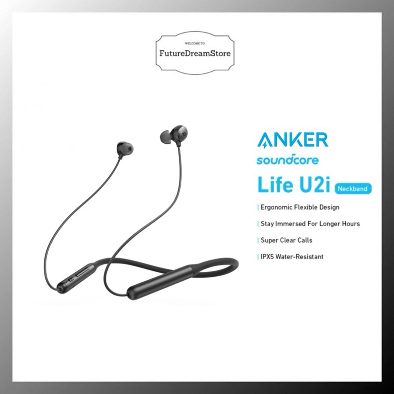 Anker Wireless Headphones Life U2i crystal clear sound bass Bluetooth headphones | Shopee Singapore