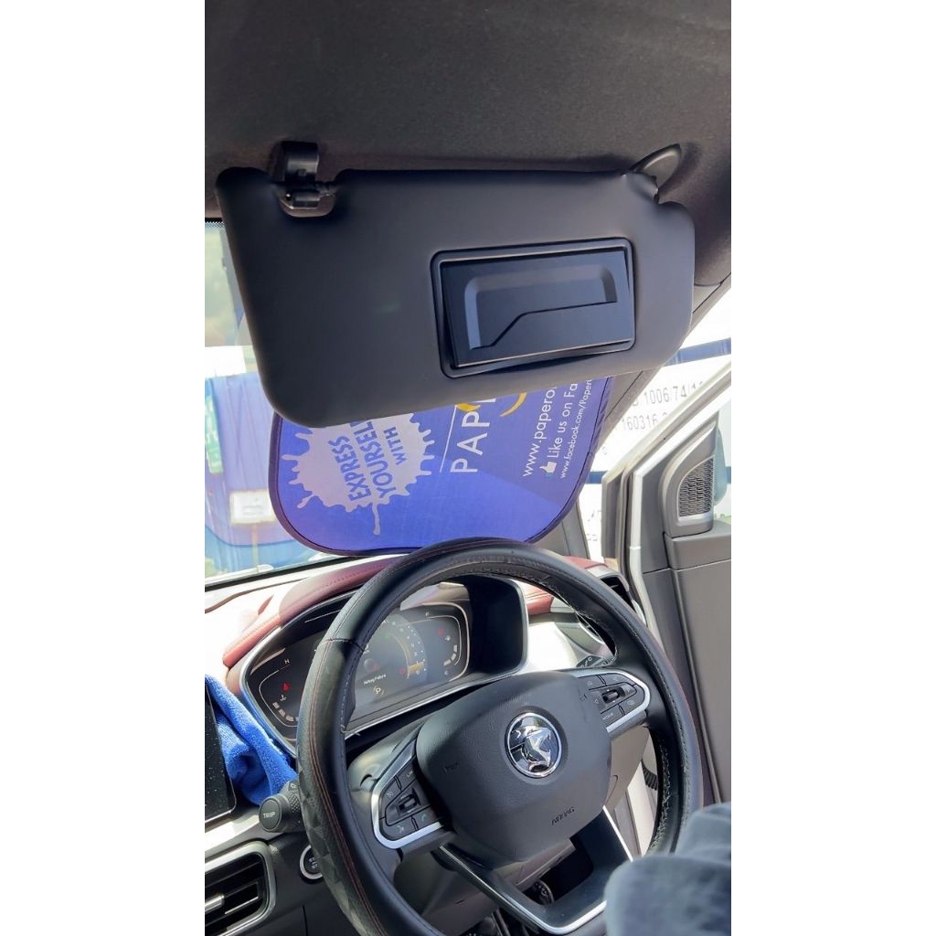 PROTON SUN VISOR SUNVISOR SUN SHADE PROTON X50 (BLACK) (INNER) | Shopee ...