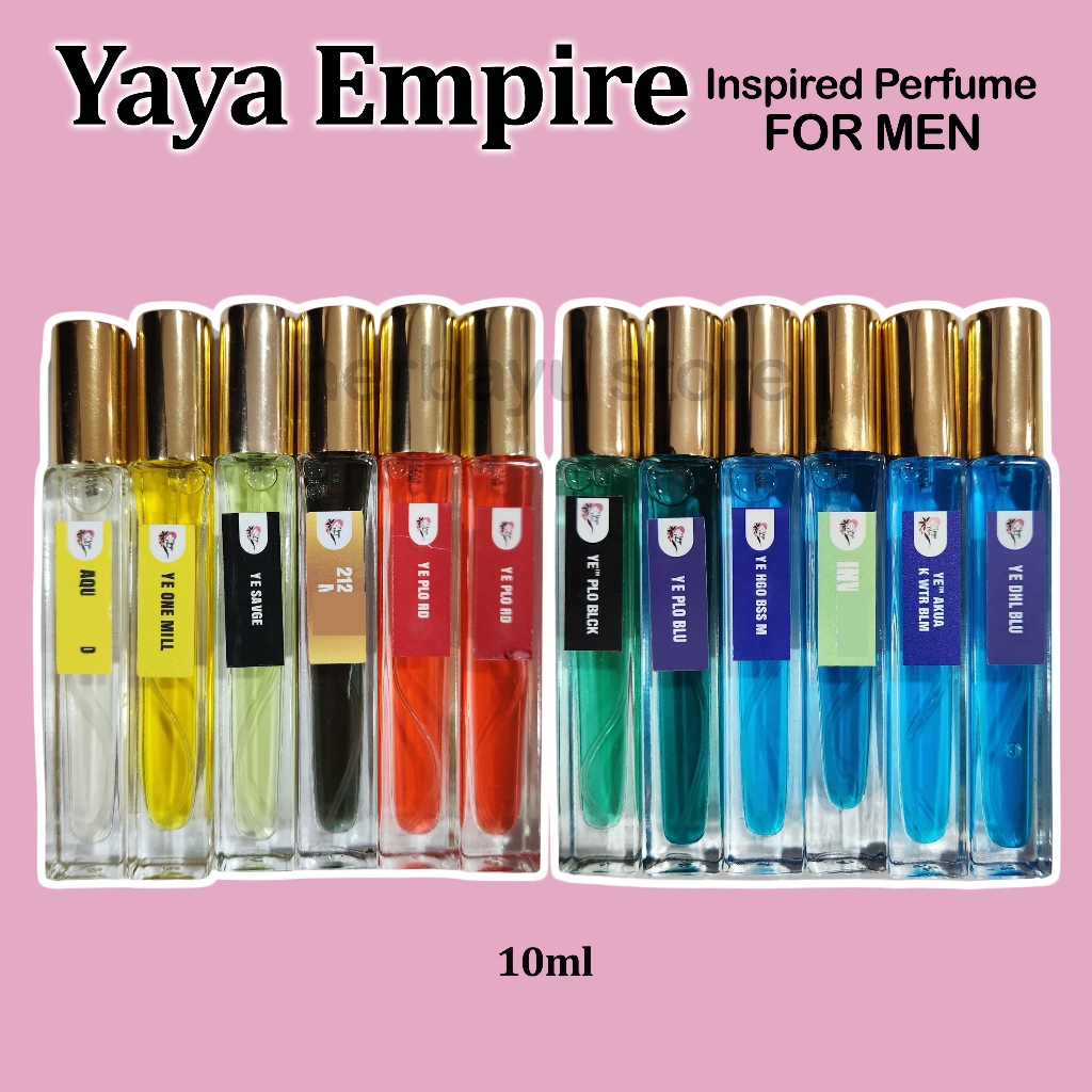 YAYA EMPIRE INSPIRED PERFUME FOR HIM 10ML | Shopee Singapore