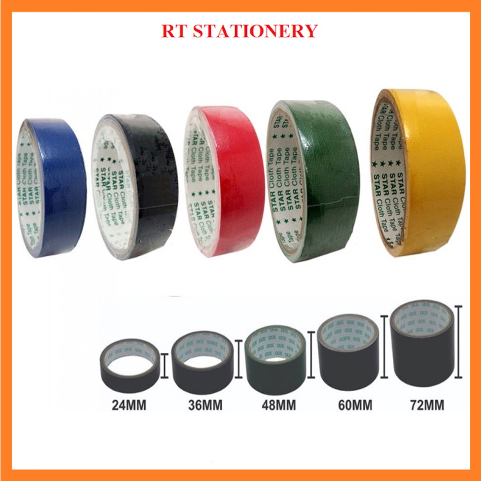 Binding Tape / Cloth Tape / Binding Book Tape Color Adhesive Cloth Tape ...