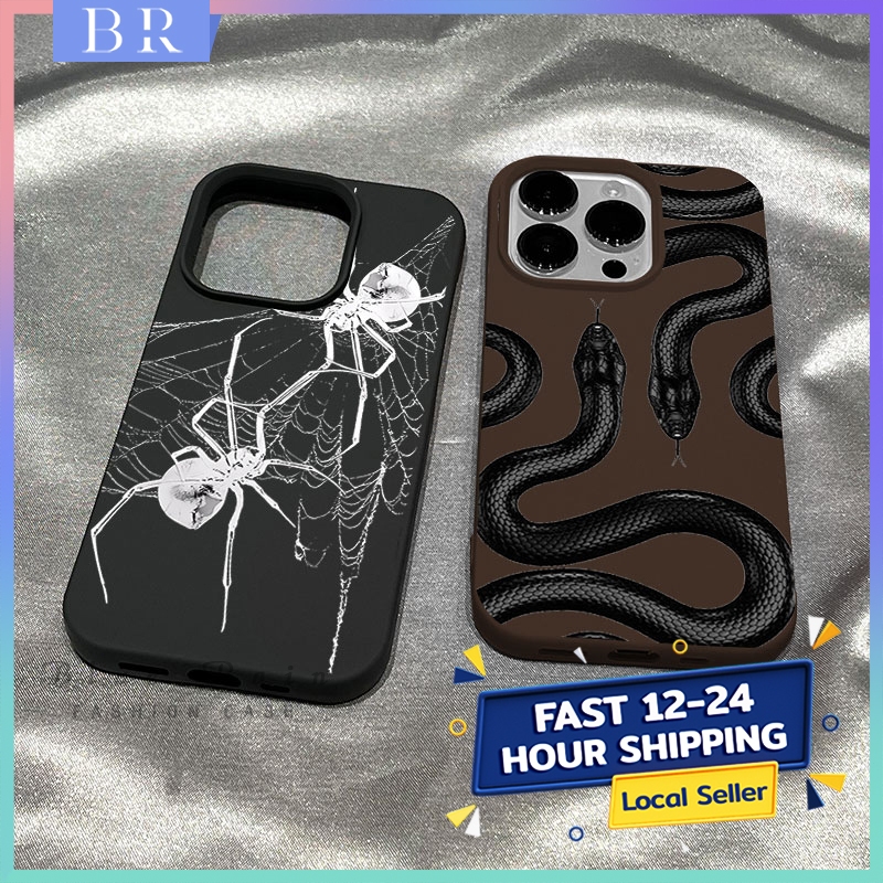 Compatible For iPhone 16 Pro Max Half Package Skin Feel Case 15 14 13 ...