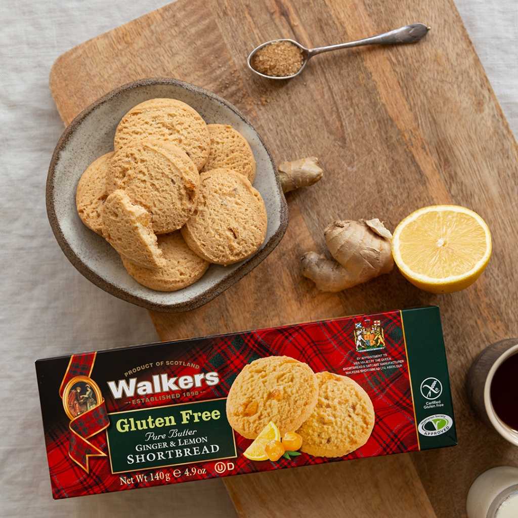Walkers Pure Butter Shortbread Gluten Free (140g) - Assorted (Pure ...