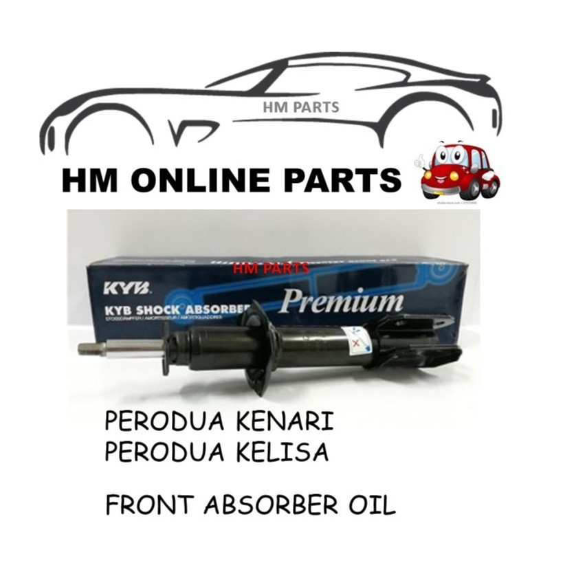 Perodua Kenari / Kelisa (00~07) KYB Absorber Kayaba Front One Set LH&RH ...