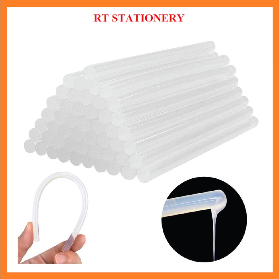 Hot Melt Clear Glue Stick Packet 4pcs, 6pcs and 8pcs (8g) | Shopee ...