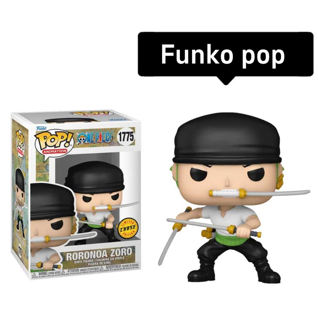 Funko Pop! Animation Onepiece 1775 Roronoa Zoro (Chase) Limited Edition ...