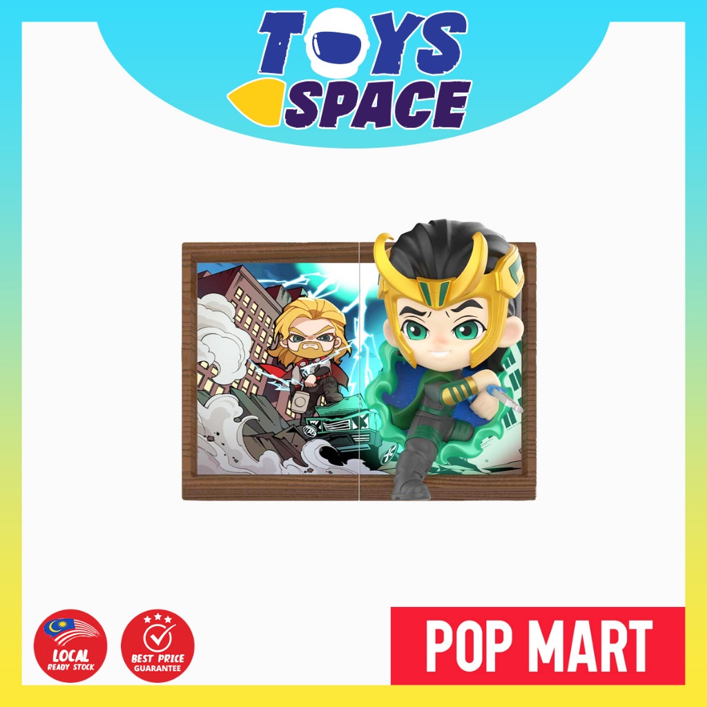 POP MART | POPMART | 泡泡玛特 - Marvel Photo Frame Series | Shopee Singapore