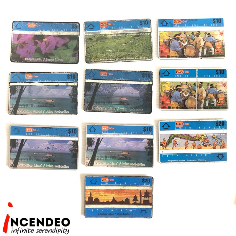 Telekom KadFon Collectibles Telephone Card Set 3 (10 Cards) | Shopee ...