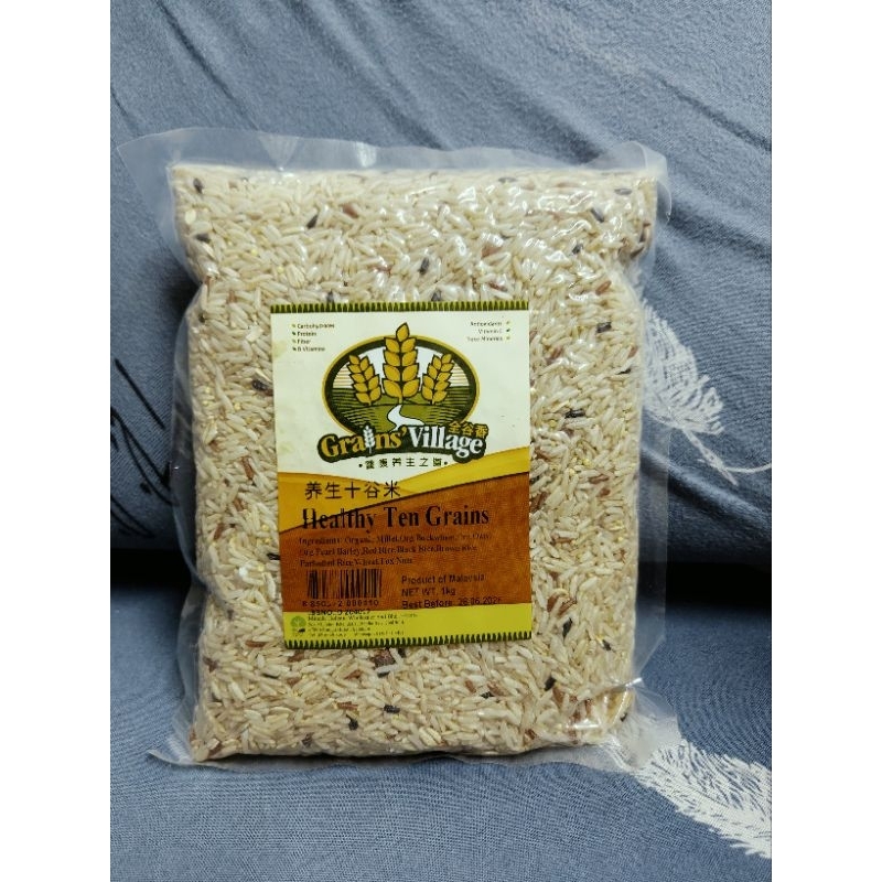 Good health Long Life Premier Ten Grains 养生十谷米 1kg | Shopee Singapore
