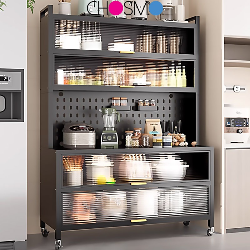 Rak Dapur Steel Storage Rak Kitchen Organizer Living Room Rack Kitchen ...