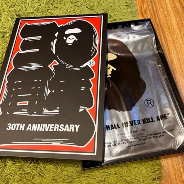 A bathing ape (BAPE) 30th Anniversay Box (BOX ONLY) | Shopee Singapore