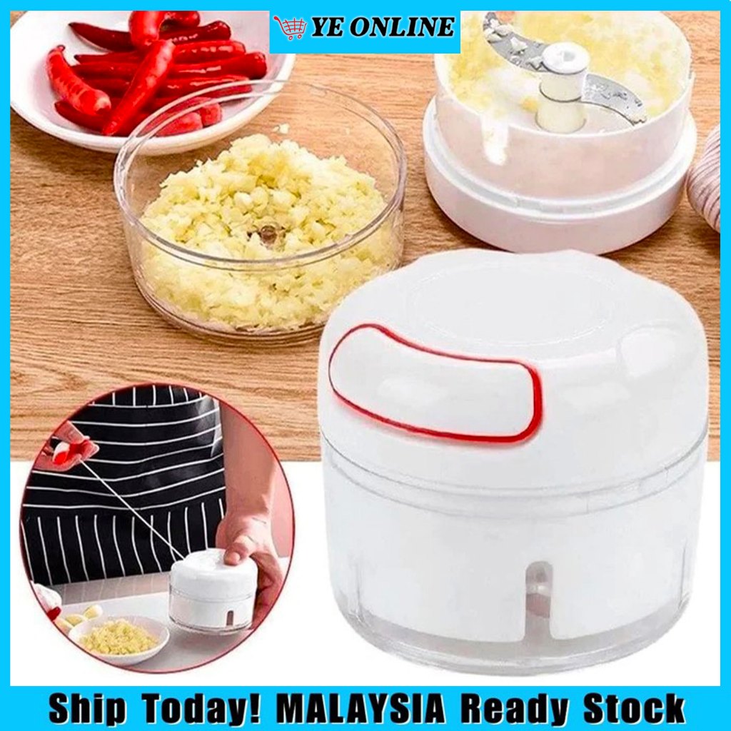 Kitchen Manual Garlic Chopper /Puller Garlic Grinder Cutter /Fruit ...