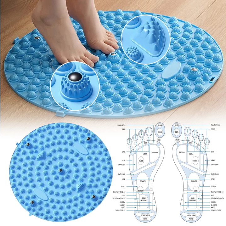 Finger Pressure Board Foot Massage Pad Magnetic Toe Pressure Plate ...