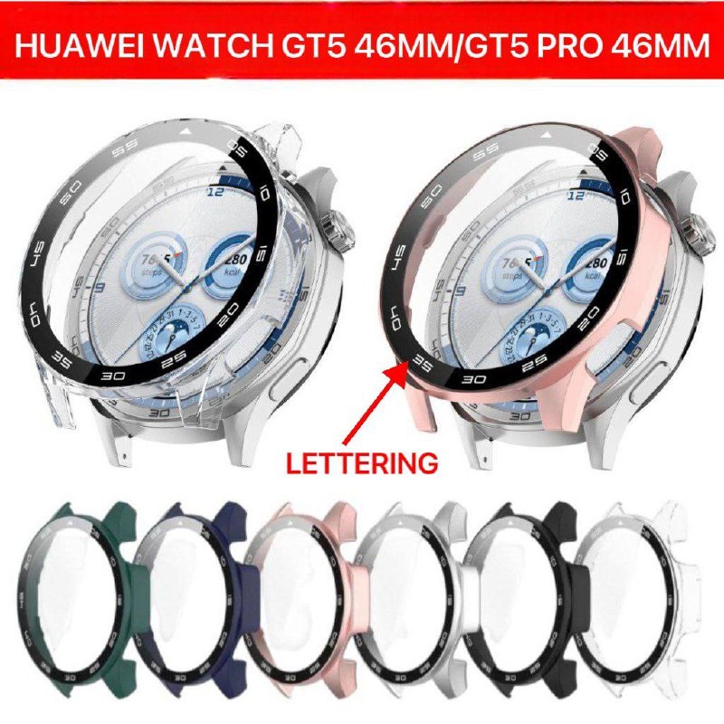 Huawei Watch GT5 46MM/ GT5 Pro 46MM Lettering Hard PC Case With ...