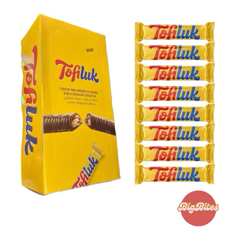 TOFILUK Caramel Crunch Chocolate bar (10g) | Shopee Singapore