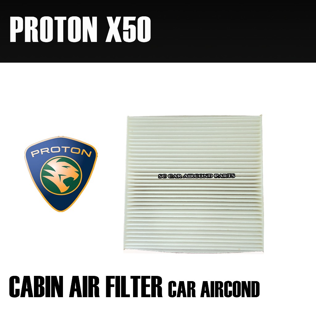 PROTON X50 2020 YEAR CABIN/ BLOWER AIR FILTER (CAR AC) (DASHBOARD ...
