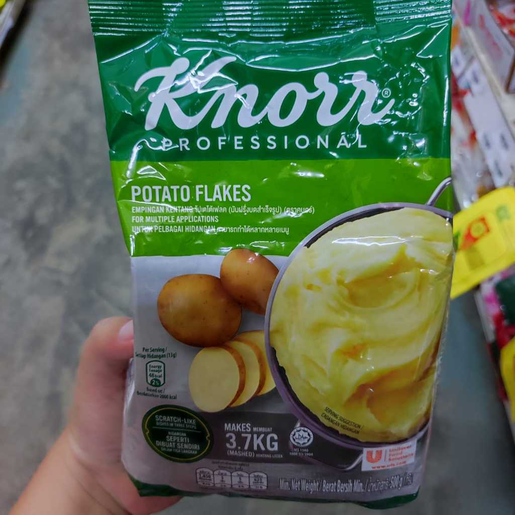 Knorr Potato Flakes 500gram Mashed Potato | Shopee Singapore